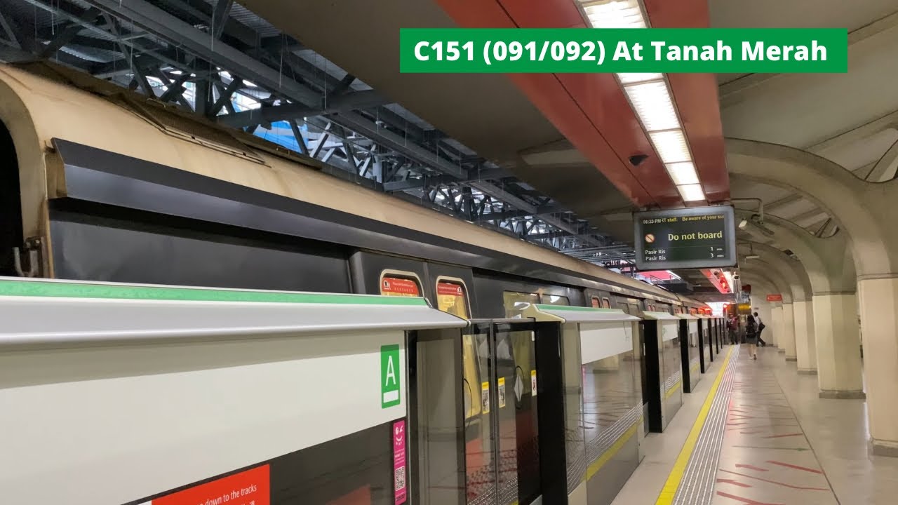 [Final Time On CGL?][SMRT] C151 (091/092) at Tanah Merah - YouTube