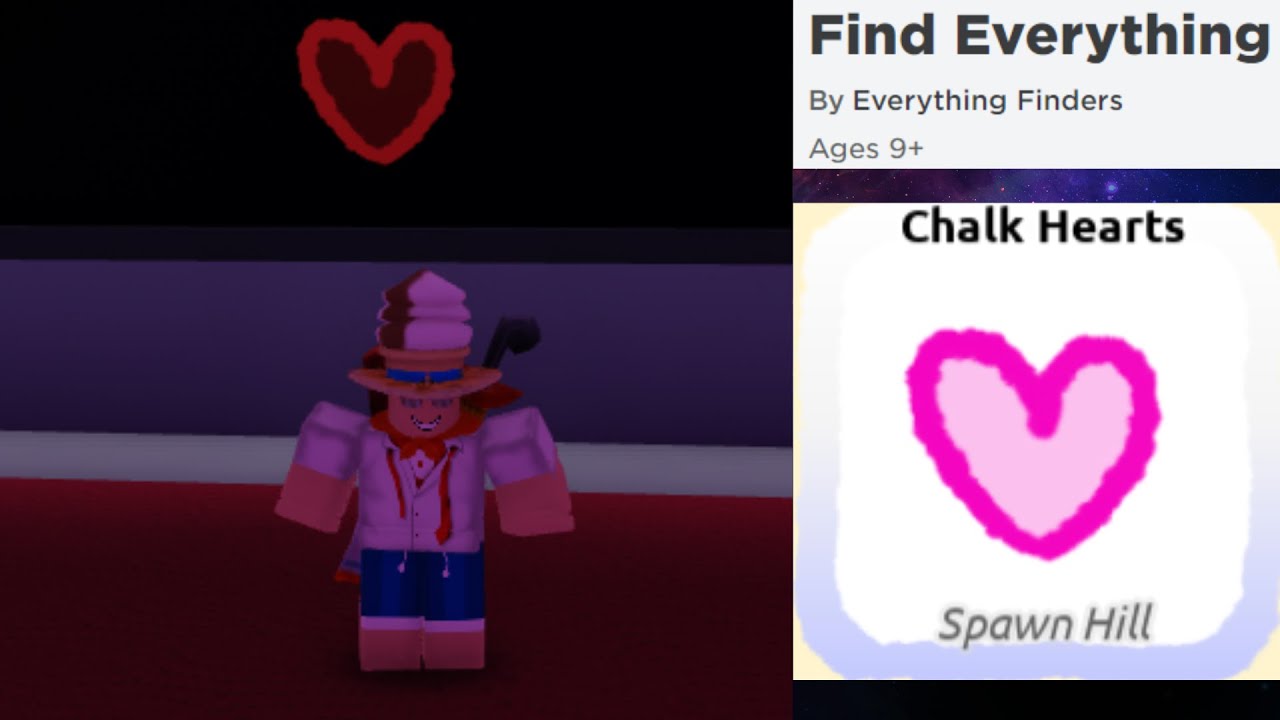 [Tutorial] How To Find The Chalk Hearts In Find Everything by ...