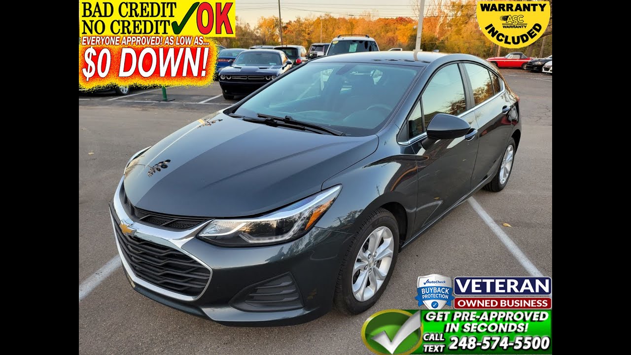 Chevy Cruze LT Hatchback for Sale -We finance Everyone as low as $0 ...