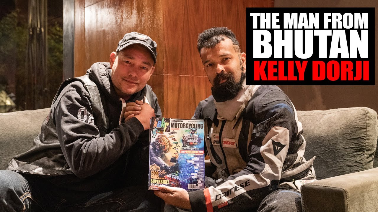 Actor & Motorcyclist : Kelly DorjI : THE MAN FROM BHUTAN - YouTube