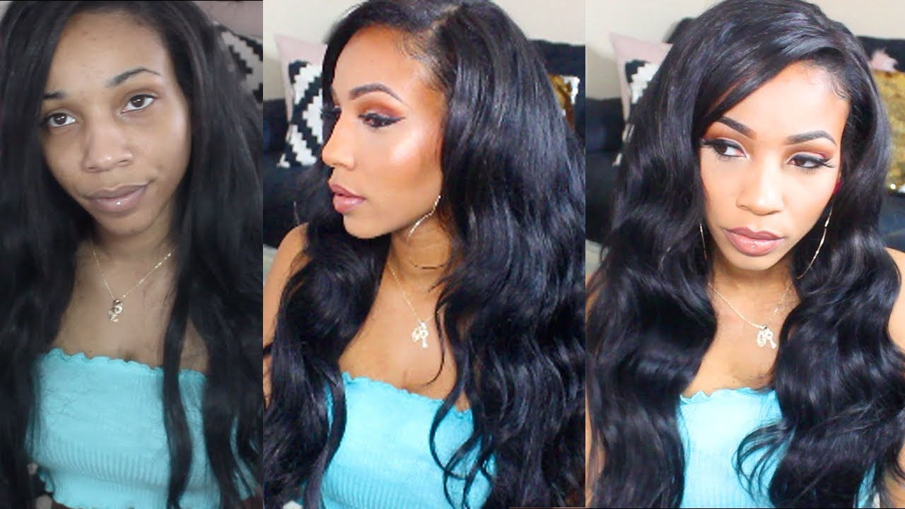 GRWM | Everyday Hair and Makeup | ft Ali Annabelle hair - YouTube