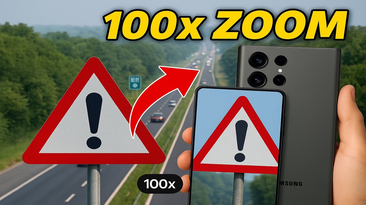 This 100x ZOOM Will Shock You! 😱 | S25 Ultra Zoom Test on Highway ...