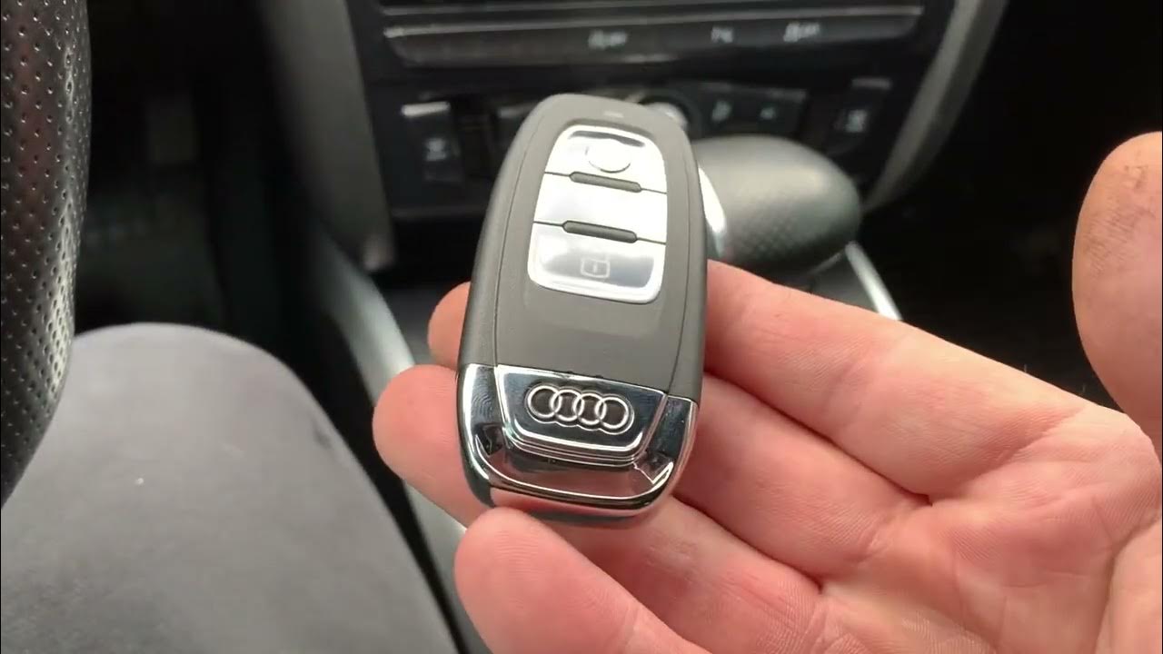 Audi A5 key learn without on-line and dealer oem key. - YouTube