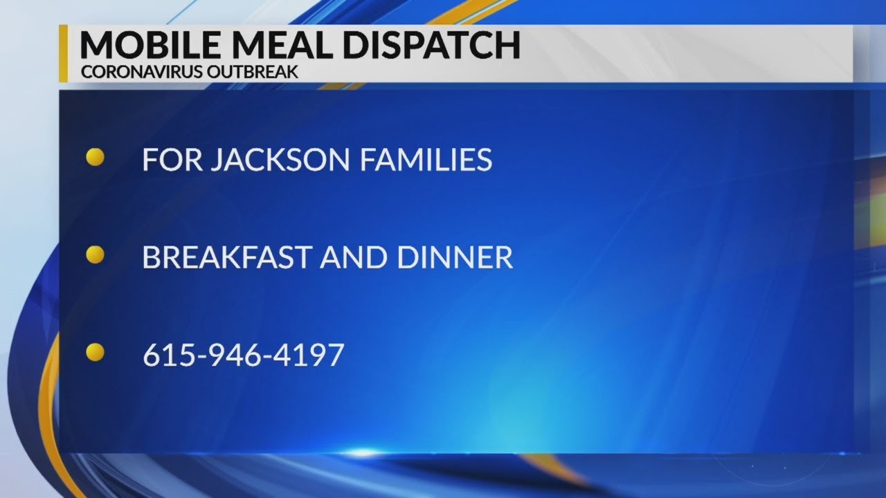 Mobile Meal Dispatch and Drop-off Services for Jackson families - YouTube
