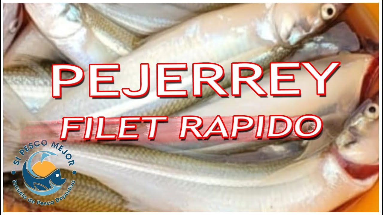 PEJERREY COMO FILETEARLO RAPIDO Y MUY FACIL SIN ESPINAS - YouTube