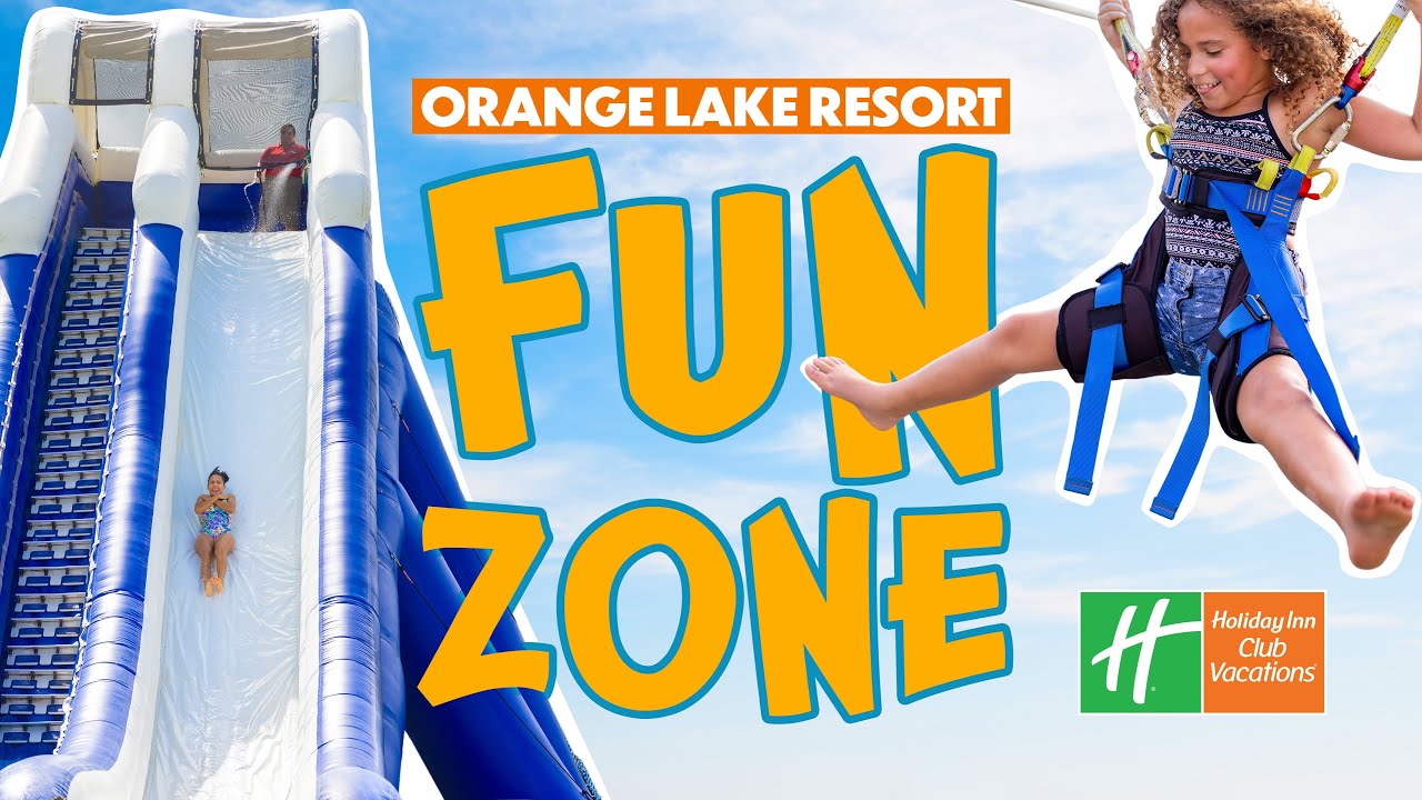 Fun Zone 😎 Orange Lake Resort 🏖️ Orlando, Florida 🌴 Holiday Inn Club ...