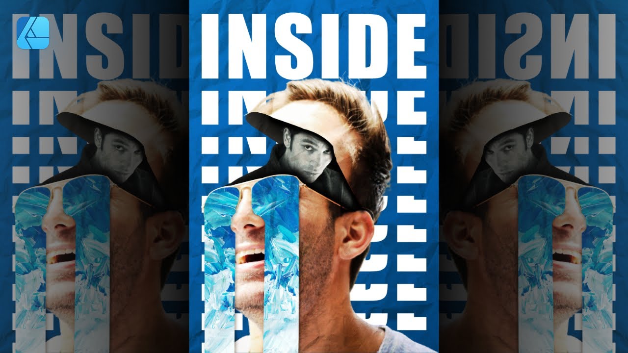 Affinity Designer Poster: INSIDE || Speed Art - YouTube