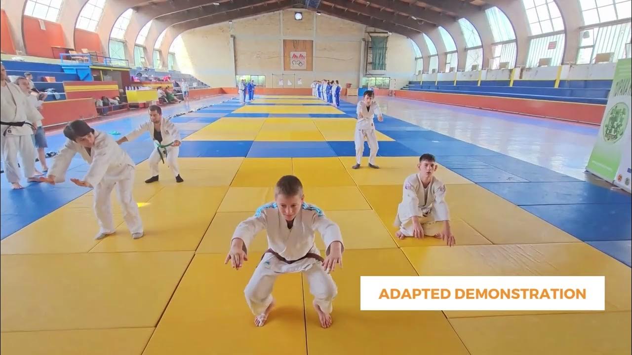 Judo 4 All Project - Adapted Techniques: Ushiro Ukemi - YouTube