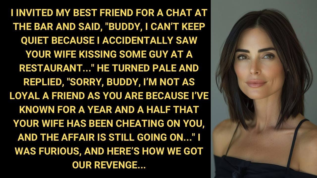 I Invited My Best Friend For A Chat At The Bar And Said, "Buddy, I Can ...