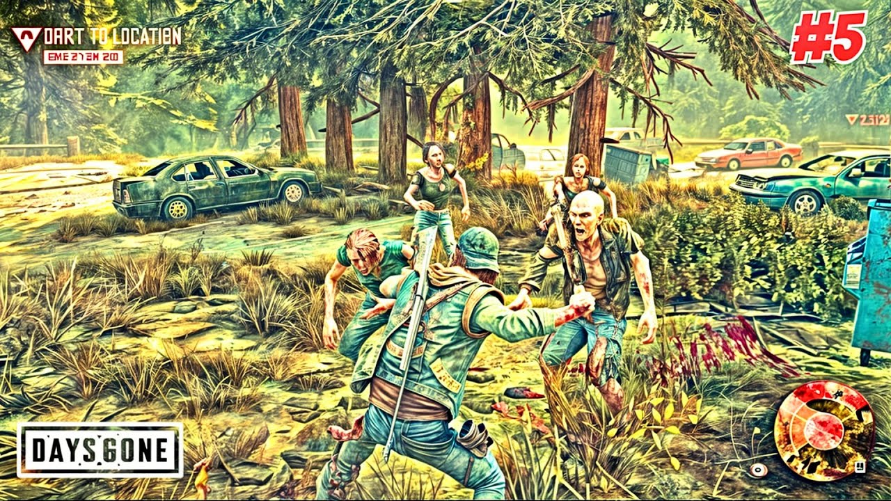 CLEAR A ZOMBIE NEST | DAYS GONE GAMEPLAY BY UNKNOWGAME #5 - YouTube