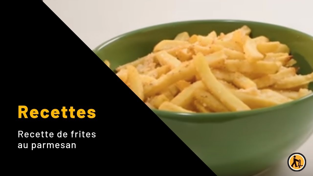 Recette de frites au parmesan - YouTube
