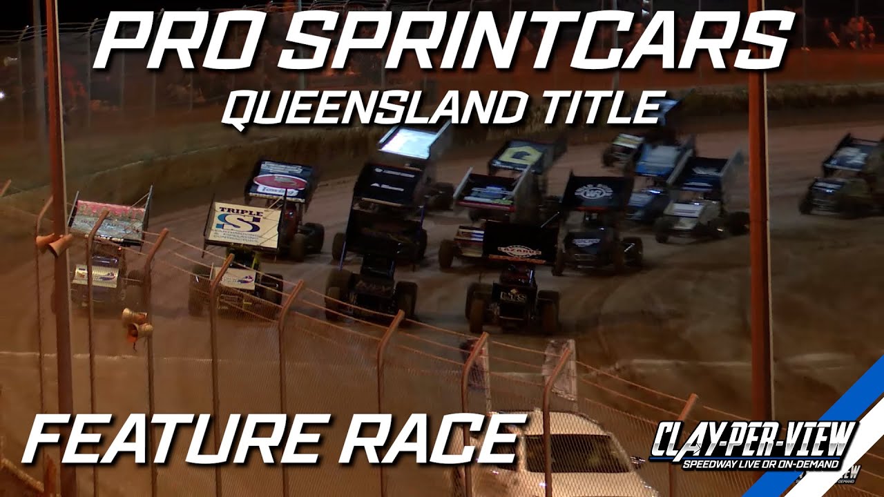 Pro Sprintcars | Queensland Title - Mareeba - 8th July 2023 | Clay-Per ...