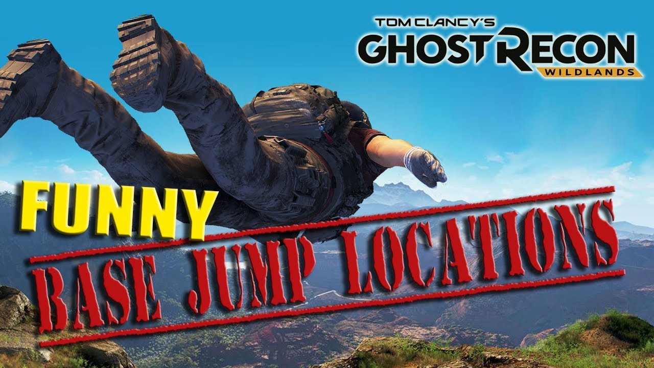 Best Base Jumping Locations In Ghost Recon Wildlands - YouTube
