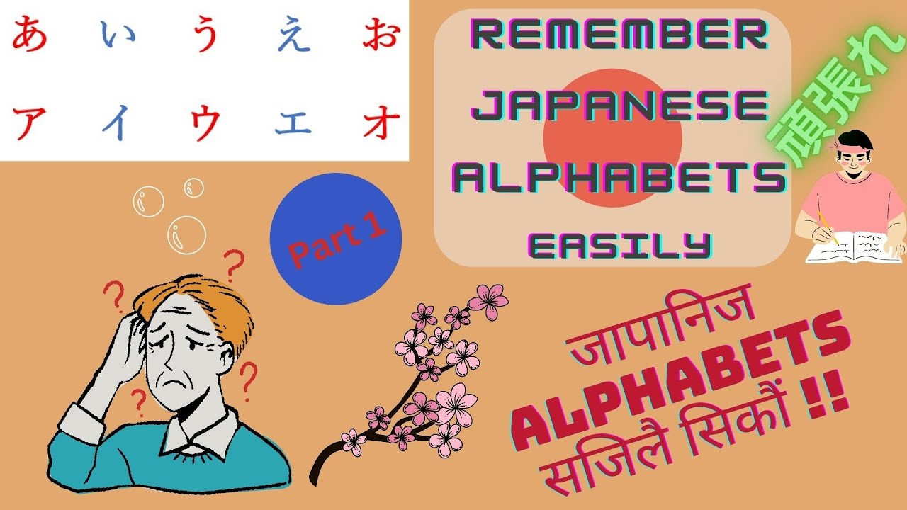 How to Remember Japanese Alphabets easily.जापानिज Alphabets सजिलै सिकौं ...