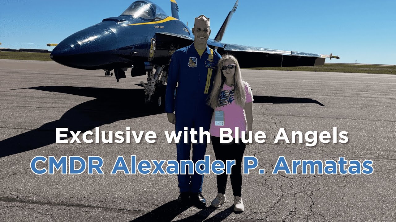 Interview with Blue Angel #1 Commander Alexander P. Armatas - YouTube