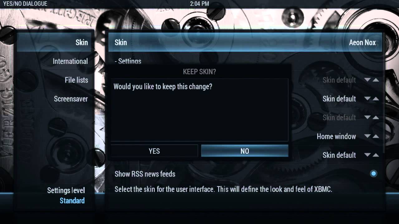 XBMC HOW TO: Change Your Skin - YouTube