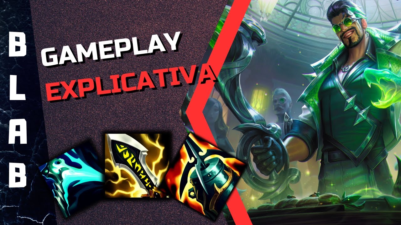 DRAVEN: BUILD + RUNAS + GAMEPLAY - GAMEPLAY EXPLICATIVA | League of ...