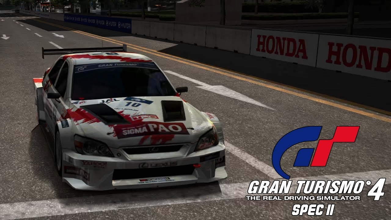 Gran Turismo 4 Spec II | Lexus IS200 GT-1 Race Car '04 @ Seoul Central ...