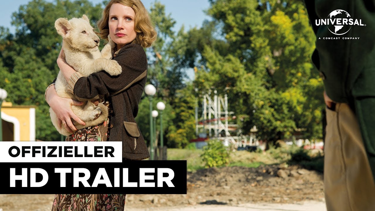 Die Frau des Zoodirektors - Trailer HD deutsch / german - Trailer FSK ...