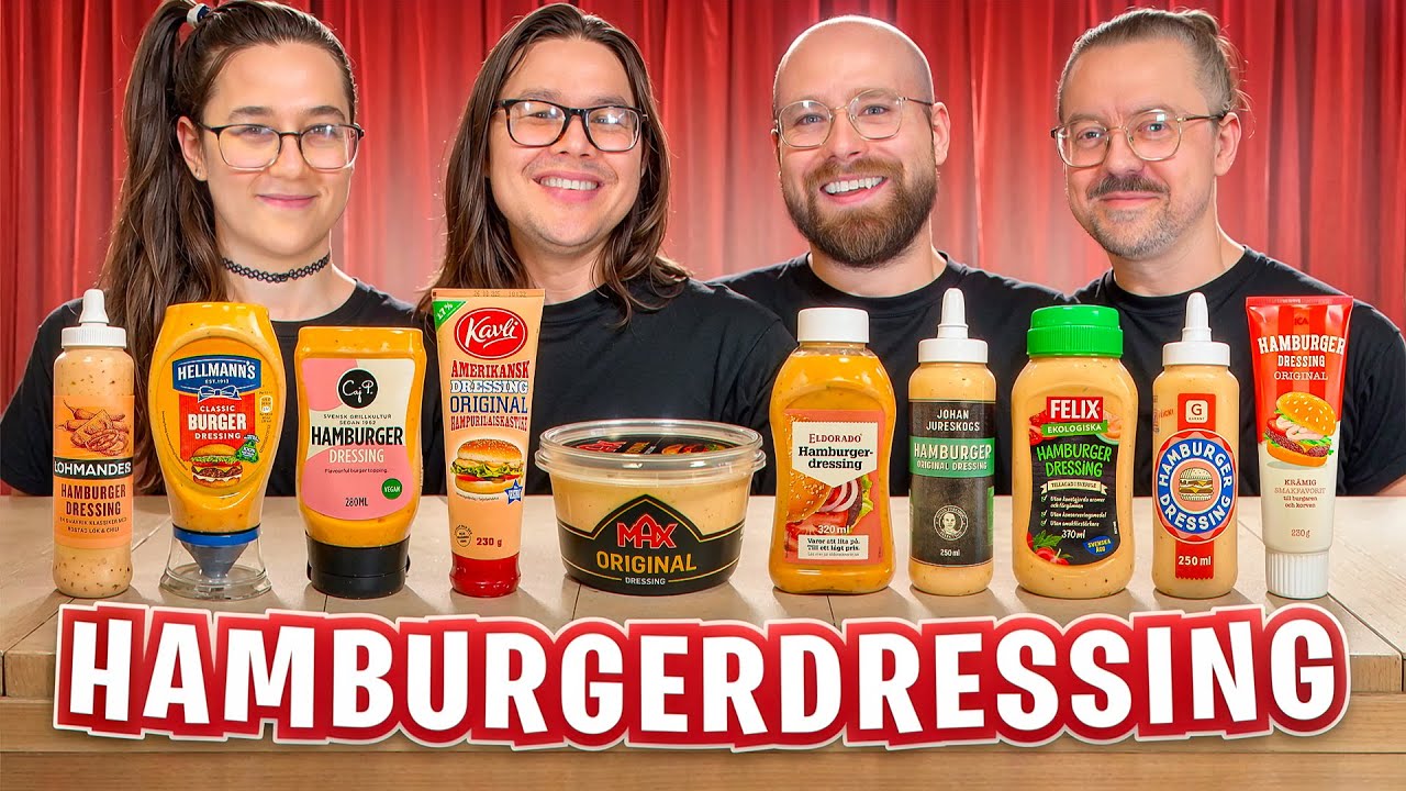 Sveriges bästa hamburgerdressing! - YouTube