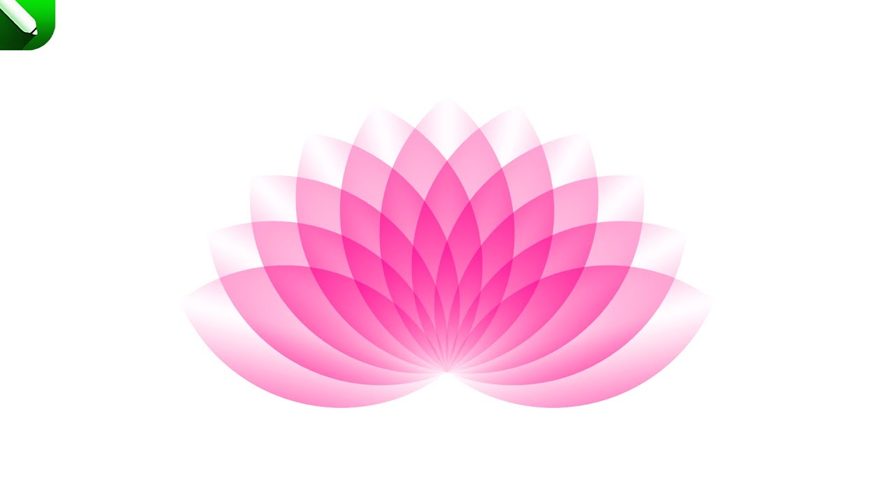 How to create simple beautiful flower with corelDRAW Tutorial - YouTube