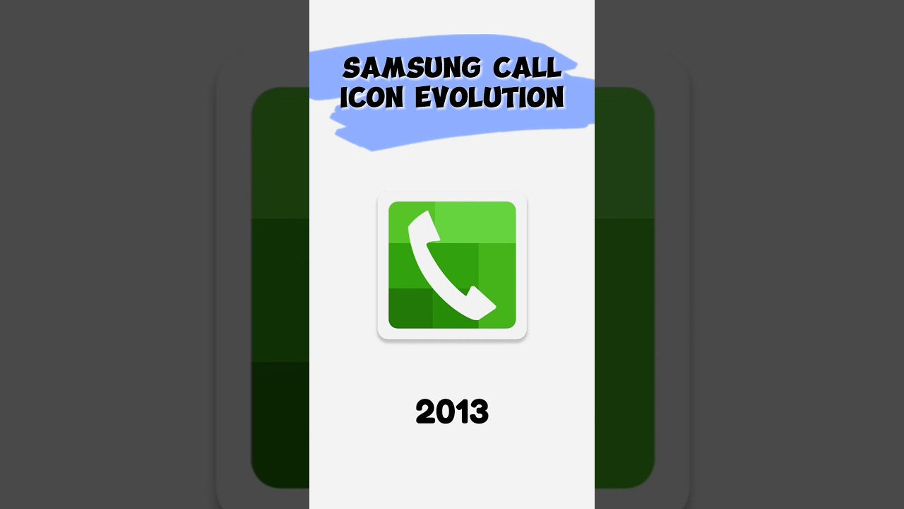 Samsung call logo evolution #samsung #shorts - YouTube