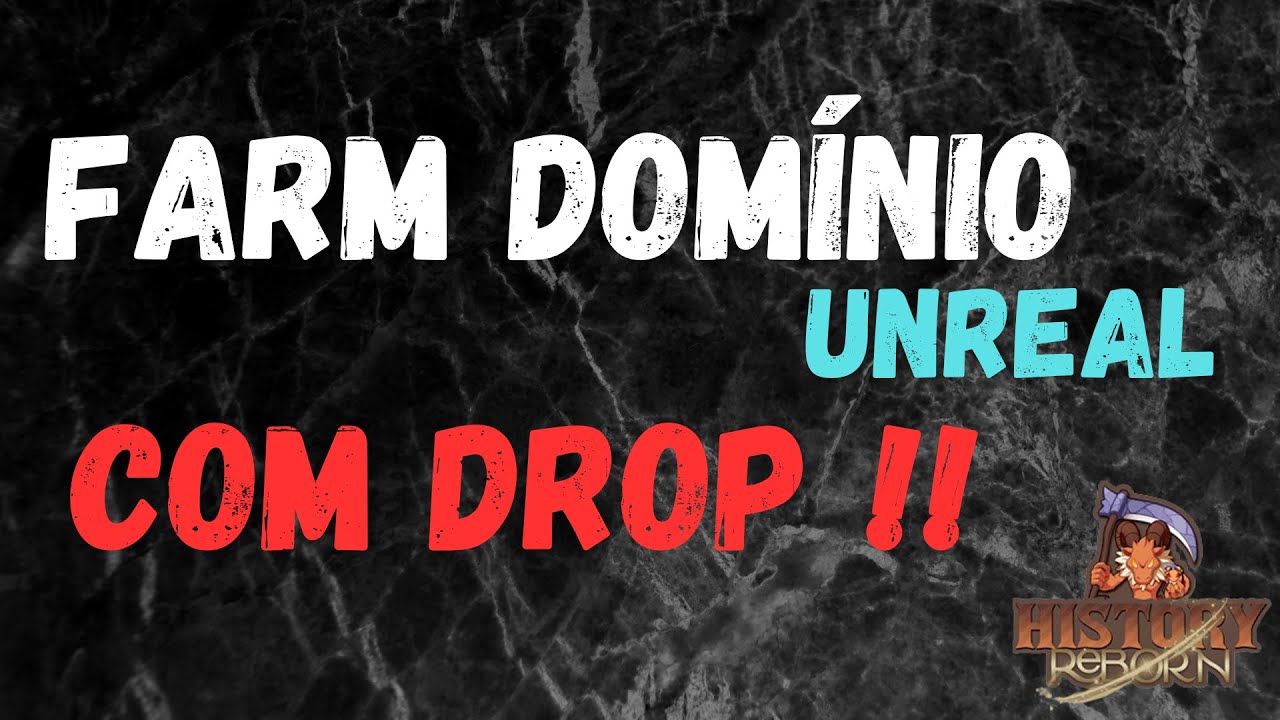 FARM DOMÍNIO UNREAL COM DROP [Ragnarok History Reborn] - YouTube