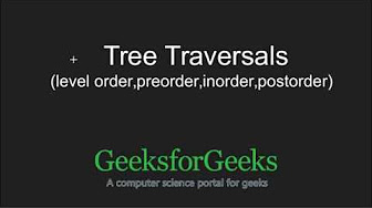 Trees | Data Structures & Algorithms | Programming Tutorials | GeeksforGeeks - YouTube