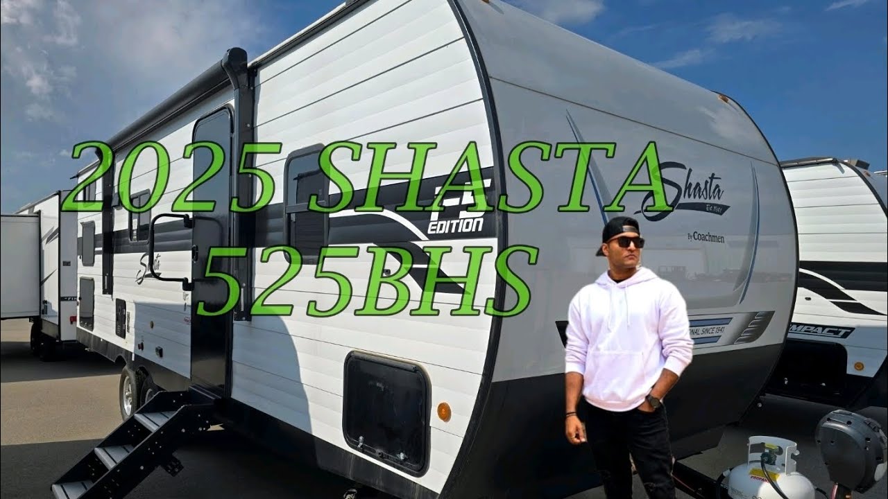 2025 Shasta 525BHS (Bunk Model) #rvlife #travel - YouTube
