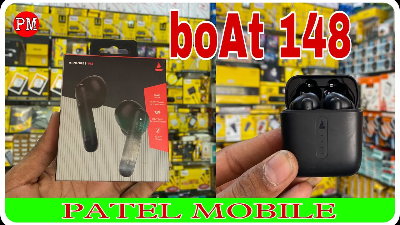 boAt 148 Review & Unboxing 2022 #PATEL_MOBILE - YouTube
