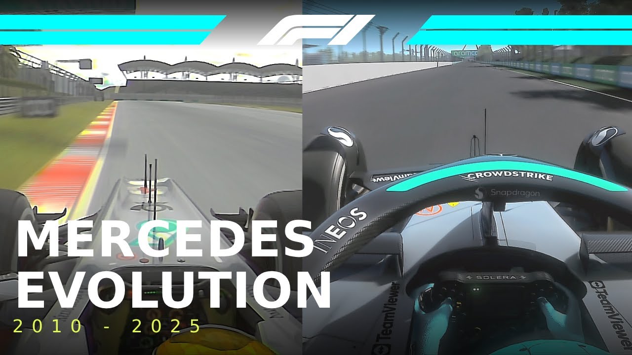 The Evolution of Mercedes F1 Onboards in the 21st Century | Assetto ...