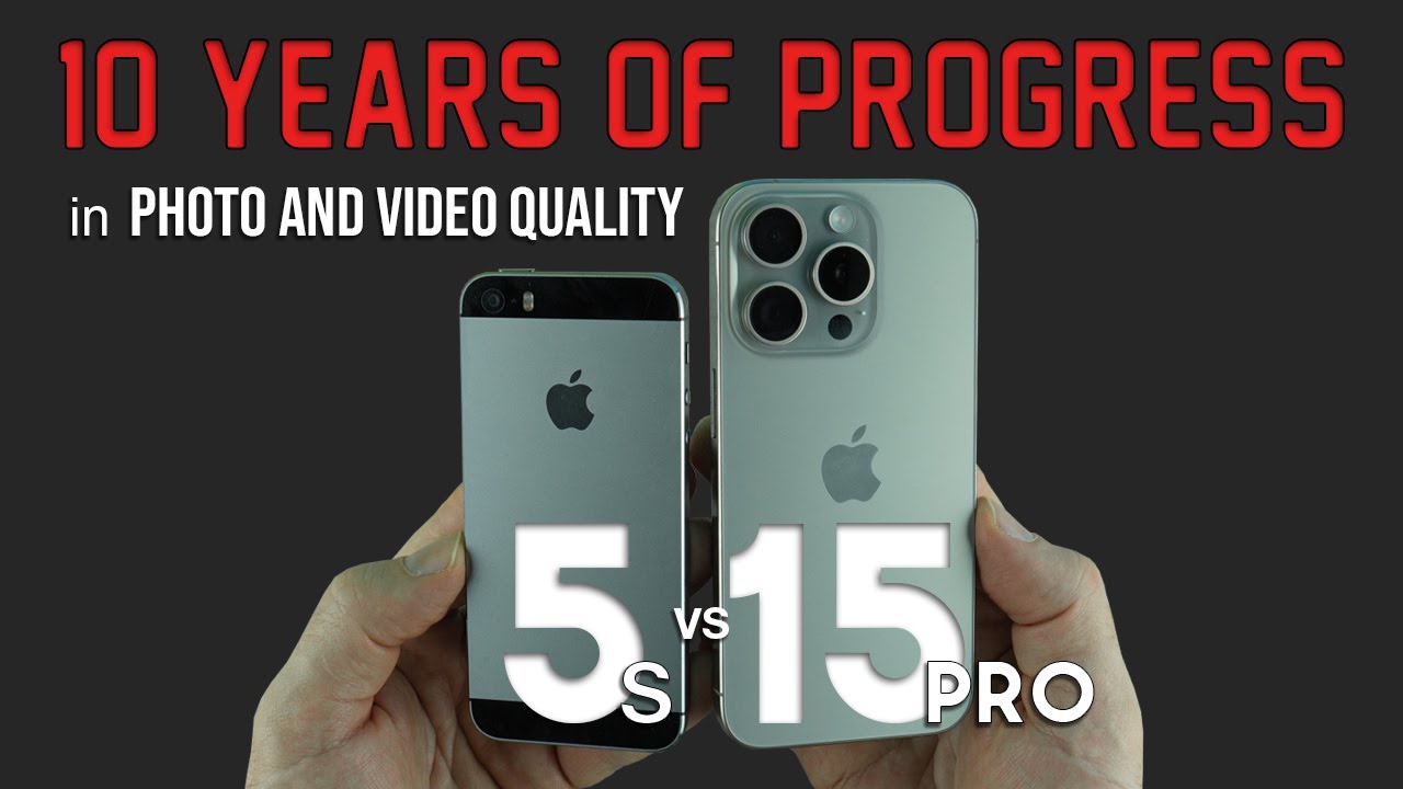 iPhone 5s vs iPhone 15 Pro Camera Comparison - YouTube