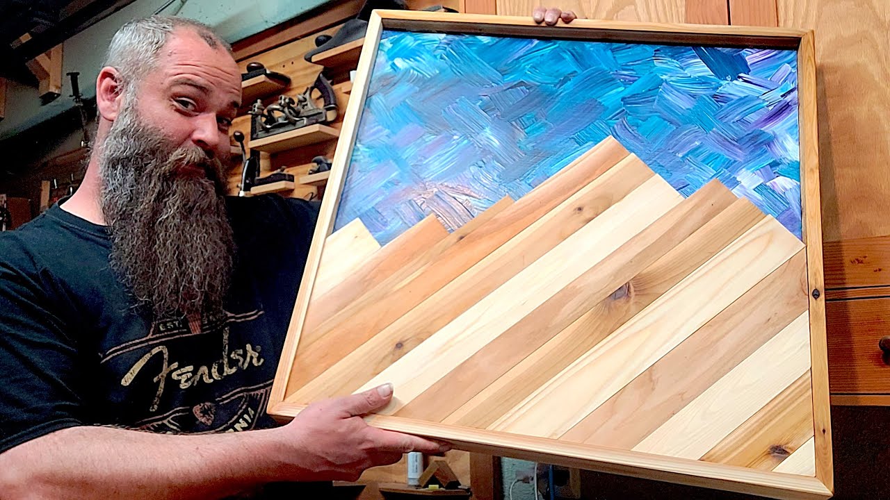 Making WOODEN ART For Kids Charities! - YouTube