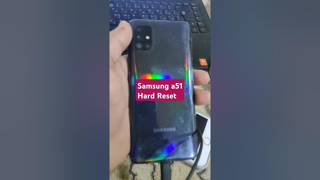 samsung a51 hard reset/ factory reset 2024 - YouTube