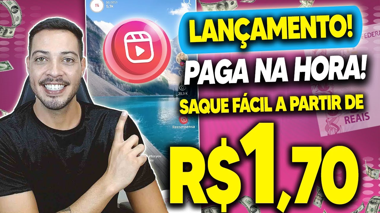 Novo App Para Ganhar Dinheiro Assistindo VÍdeos Youtube