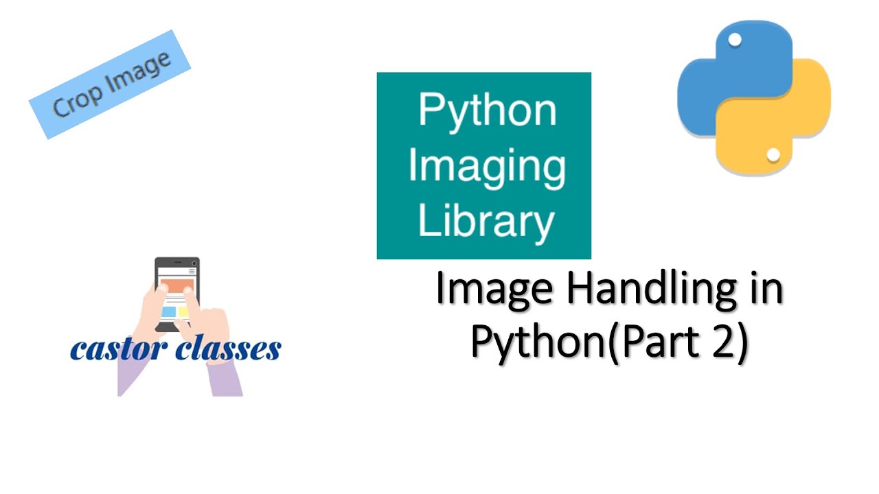 Crop Image | Python | Castor Calsses - YouTube
