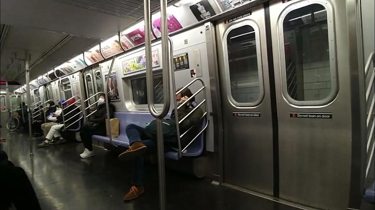 MTA NYC Subway|BMT Broadway Line|R160 (R) train ride from 14th Street Union Square to Cortland ...