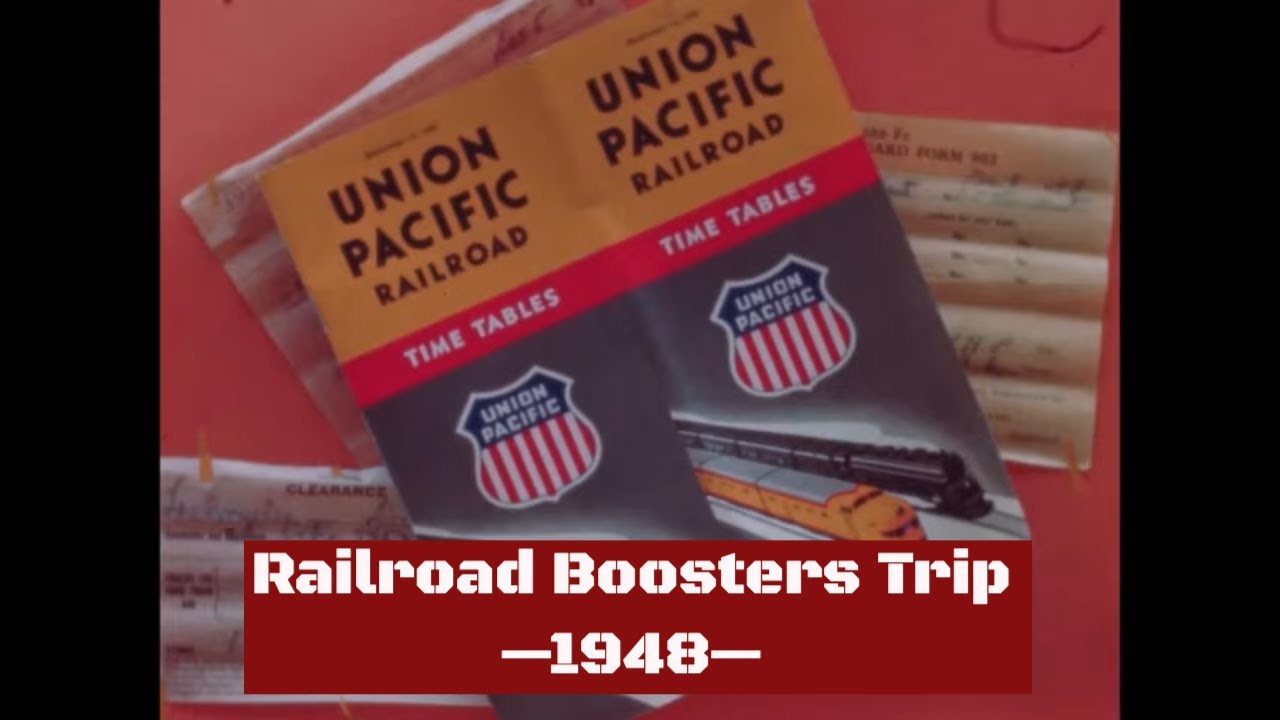 1948 SOUTHERN PACIFIC RAILROAD BOOSTERS TRIP STEAM LOCOMOTIVES ...