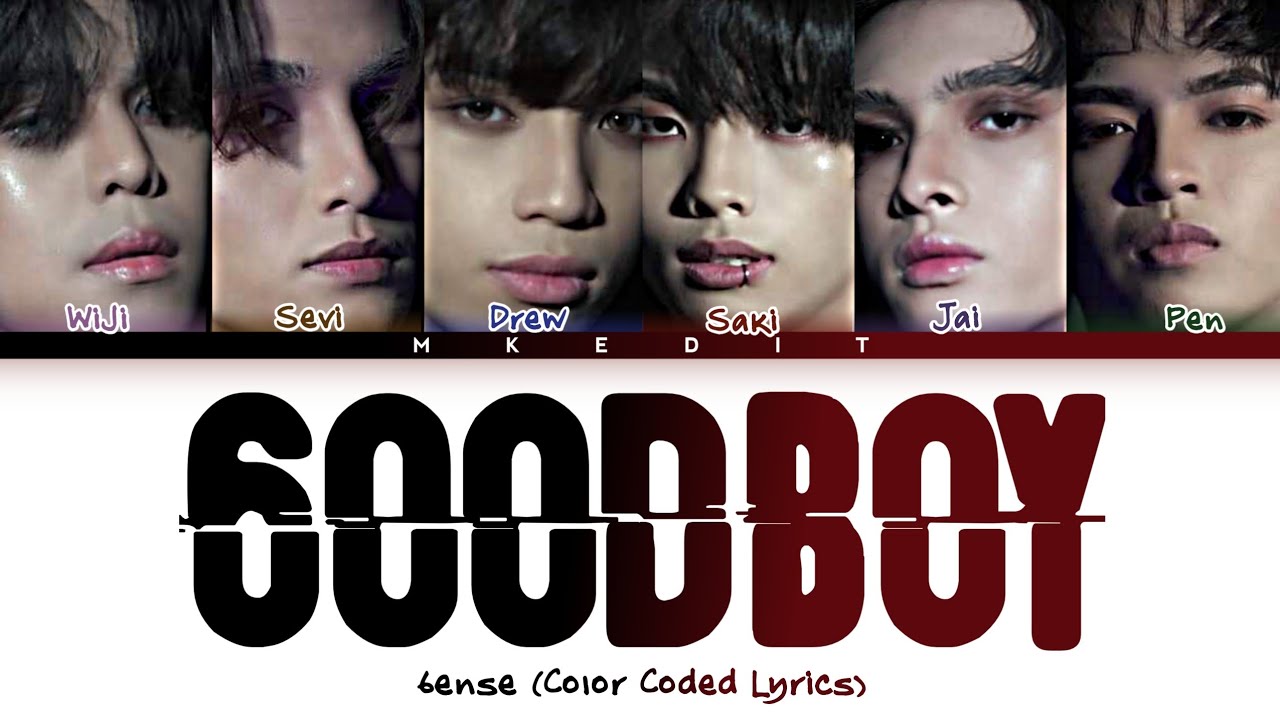 6ense - '6oodboy' Color codes Lyrics - YouTube