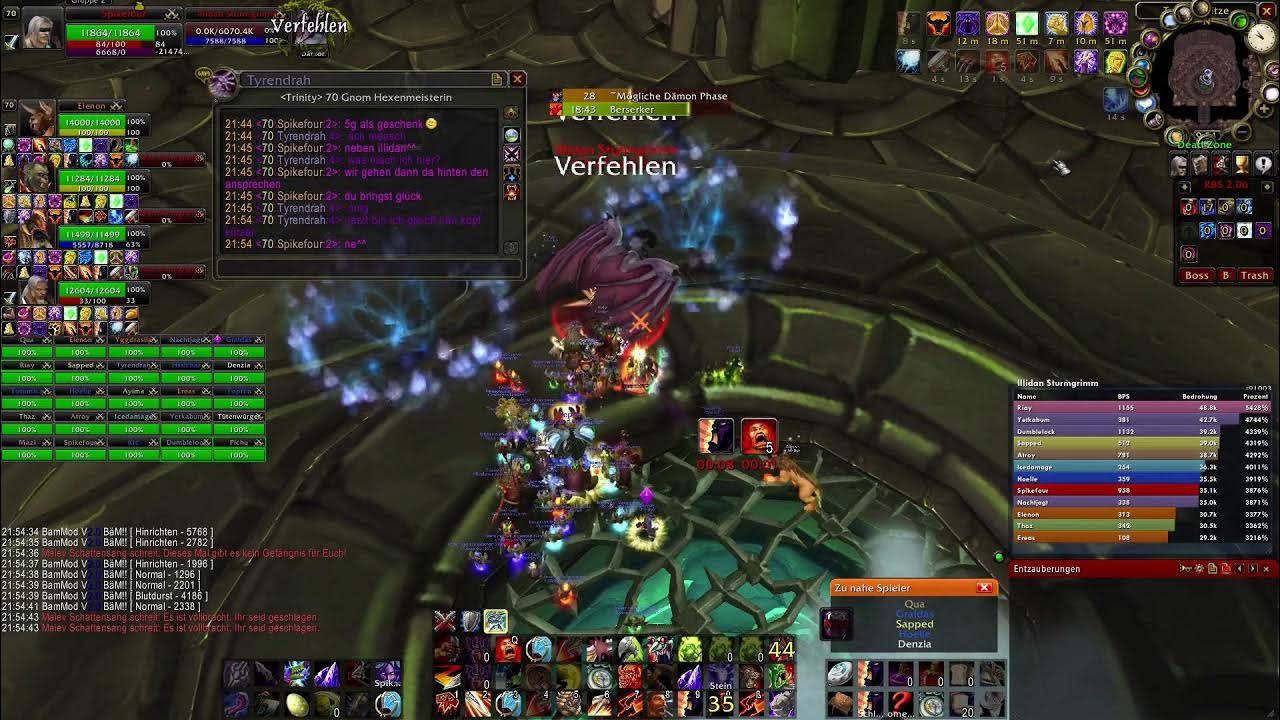 TBC - B2B WoW - Black Temple (Stamm) - YouTube