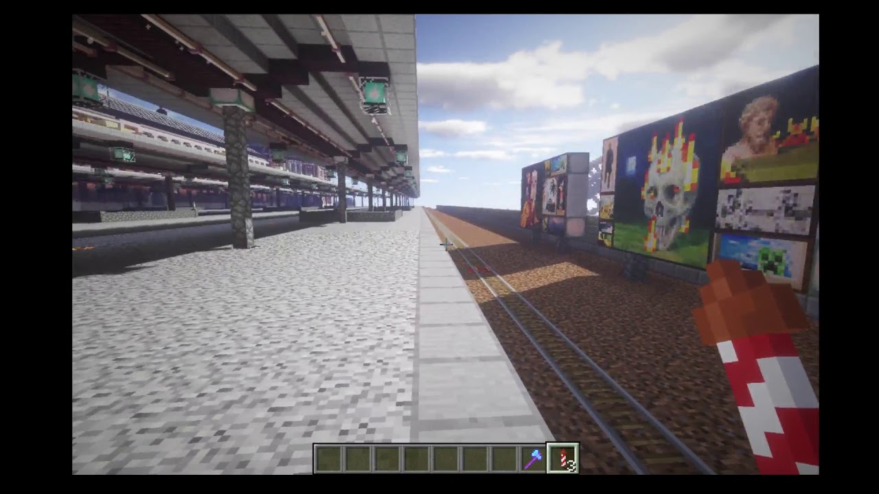 Minecraft 東京駅！？ - YouTube