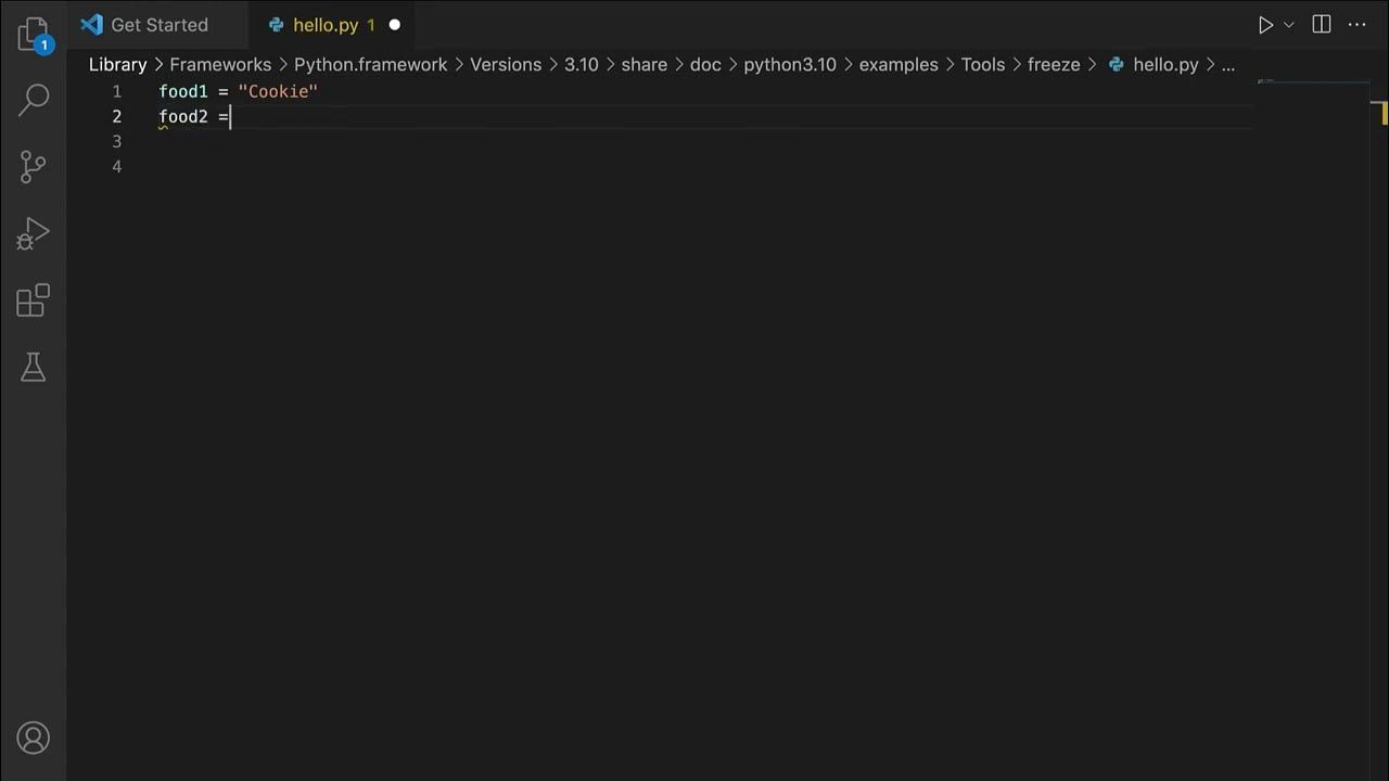 How to Assign Multiple Values to Multiple Variables in a single line - YouTube