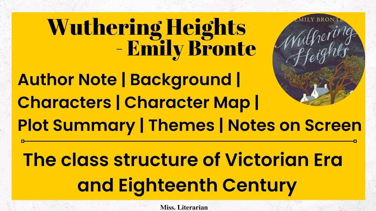 Wuthering Heights by Emily Bronte |Summary| Themes| #victorianera # ...