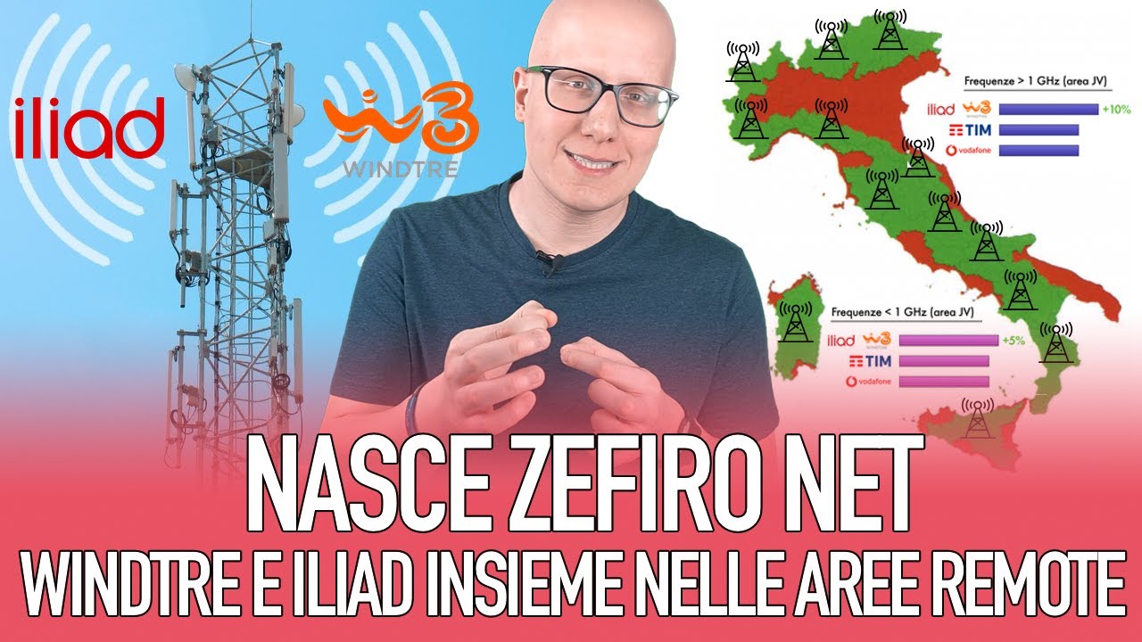 Zefiro Net: Iliad e WindTre (e le loro frequenze) insieme per portare ...