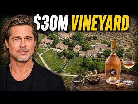 Inside Brad Pitt's Multi Million Dollar Winery Estate