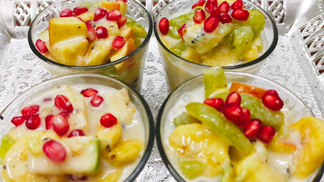 Fruit salad Real Kitchen with Fatma - YouTube