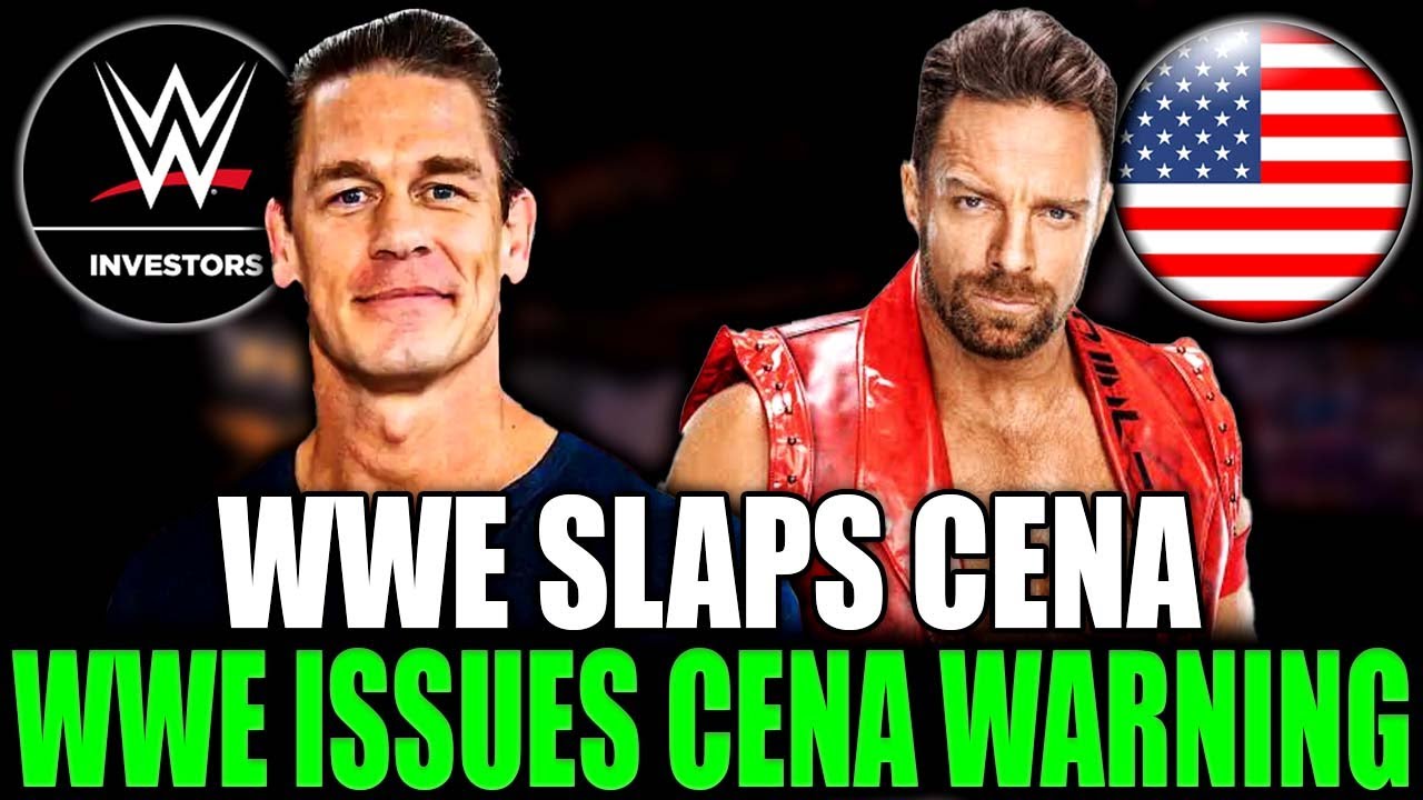 🚨 WWE SLAPS JOHN CENA FOR UNPROFESSIONAL BACKSTAGE OUTBURST AS AEW ...