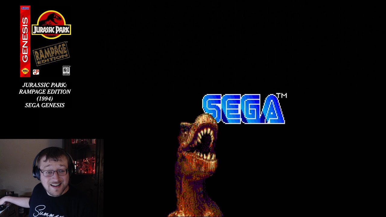 Jurassic Park: Rampage Edition (Sega Genesis, 1994) - Pt 2, Benny the ...