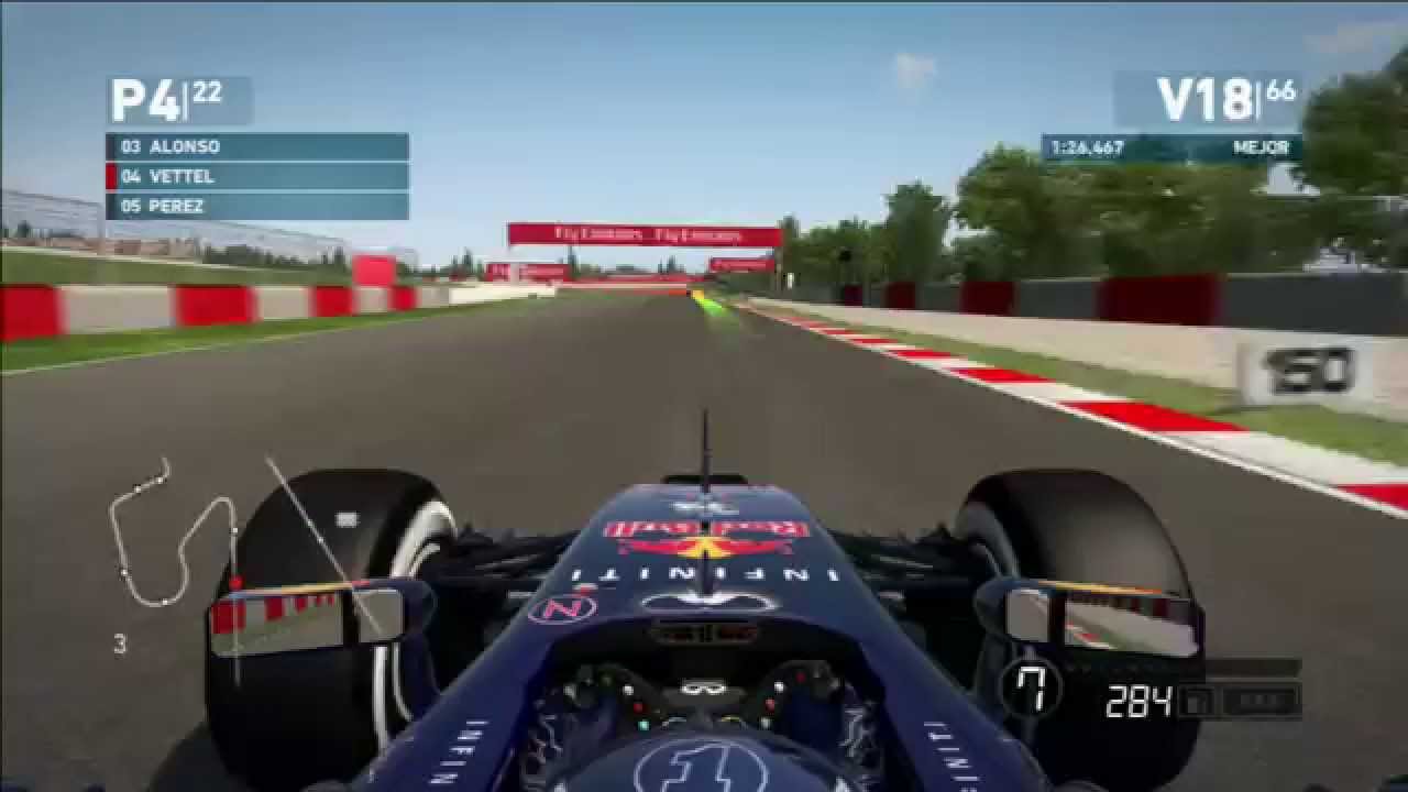 F1 2014 PS3 | RED BULL | MONTMELO - YouTube