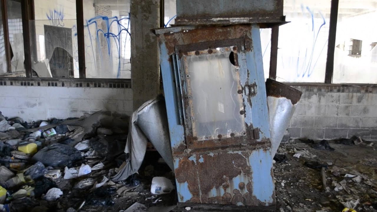 Urban Exploration: Abandoned Chrome Factory - Camden, NJ - YouTube